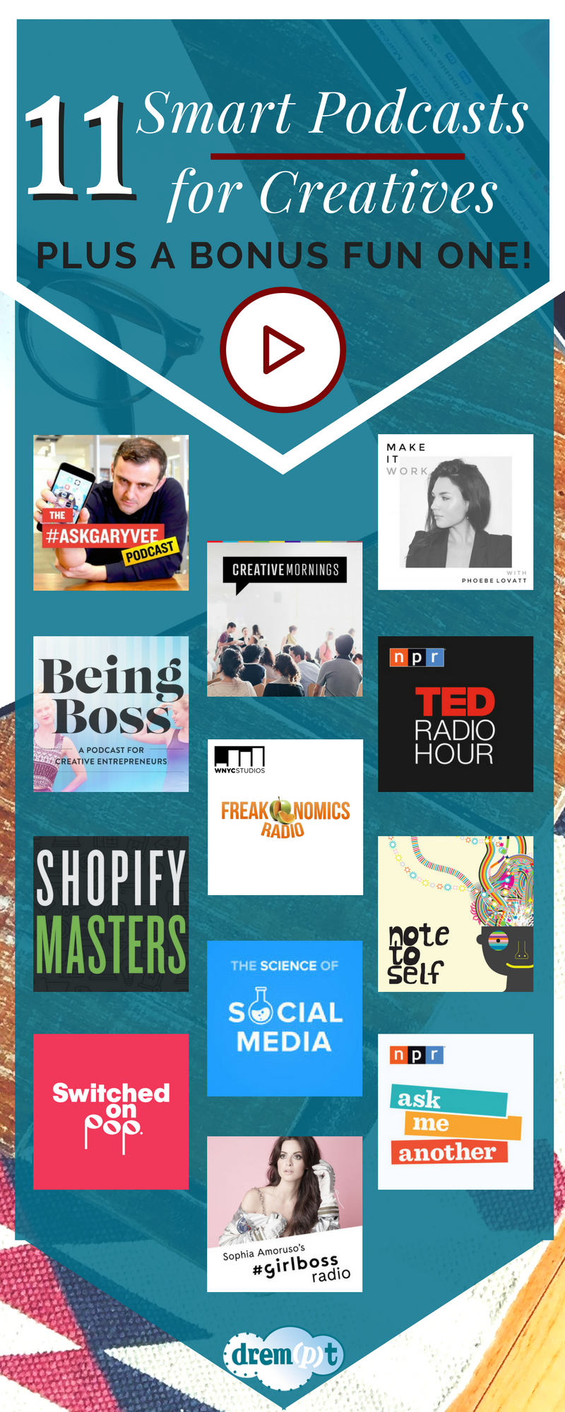 11 Smart Podcasts For Creatives, Entrepreneurs, and Small Business ...